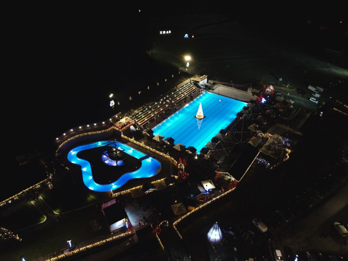 The magical Advent in Golden Papuk has started at the Shhhuma Aquapark