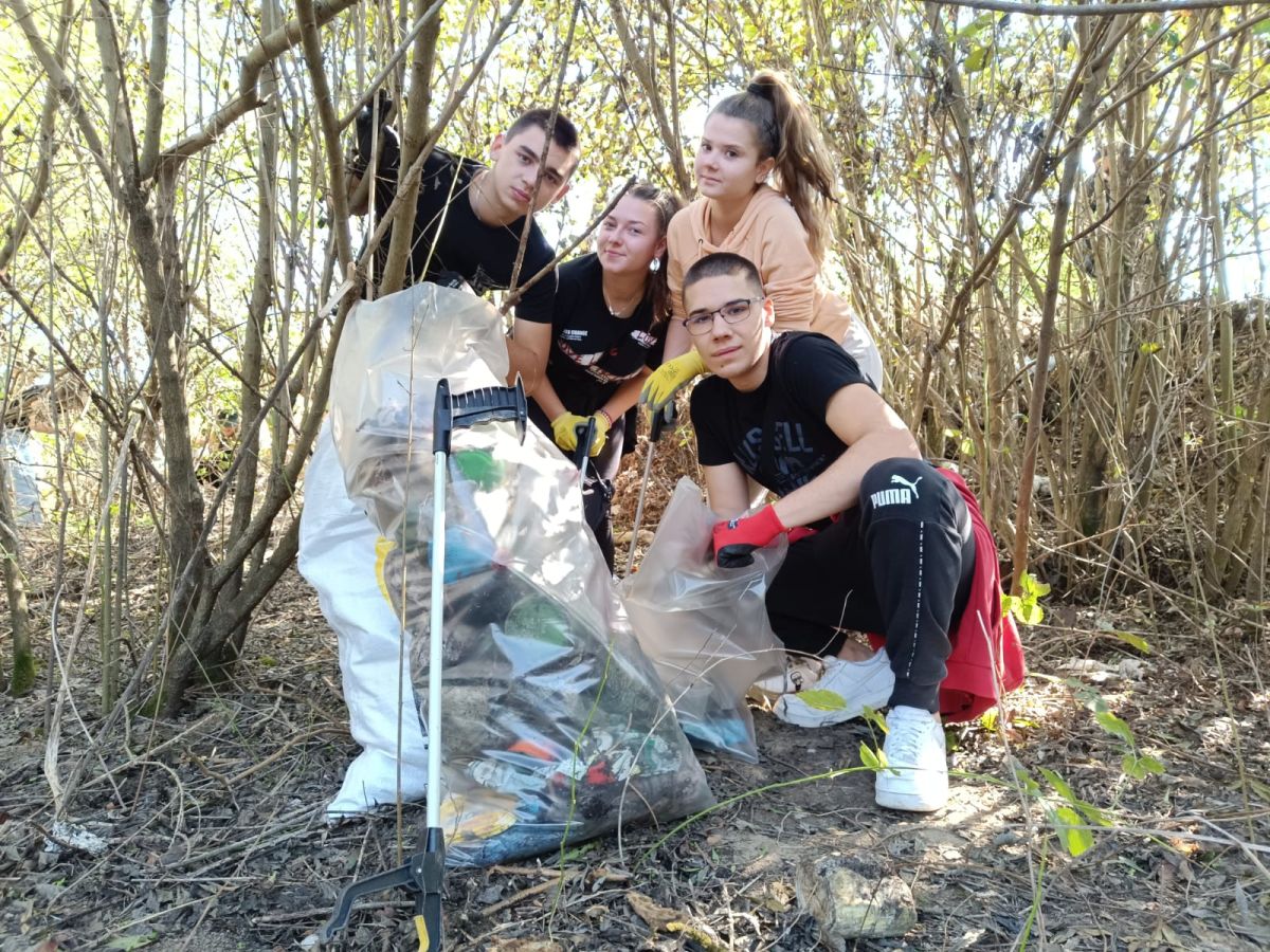 As many as 40 bags of garbage were collected by the Cleaning Bears at ...